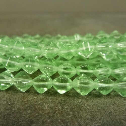 Porphyr Blue Czech Glass Lucerna Bicone 6mm 50pc Strand - Etsy