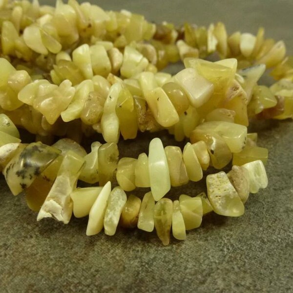Yellow Chip Beads - Etsy