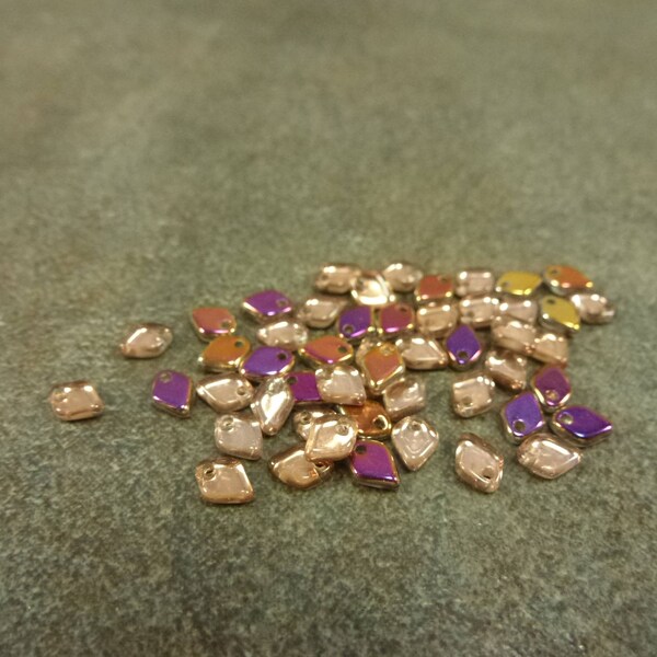 Czech Dragon Scale Beads - Etsy