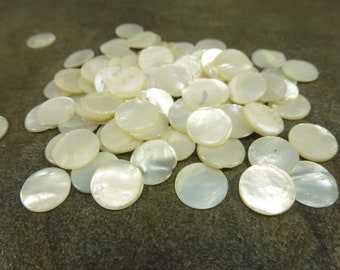 Flat Round Shell - Etsy