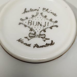 Vintage, Kutani Japanese, Bunji Pattern Cream Snack Set, 3 Pieces ...