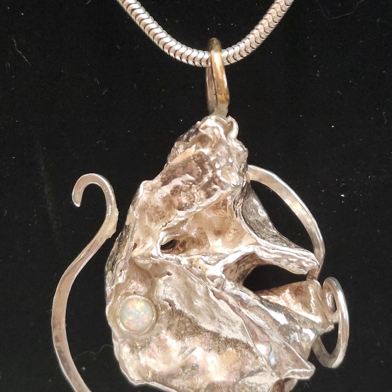Snake Opal Pendant - Etsy