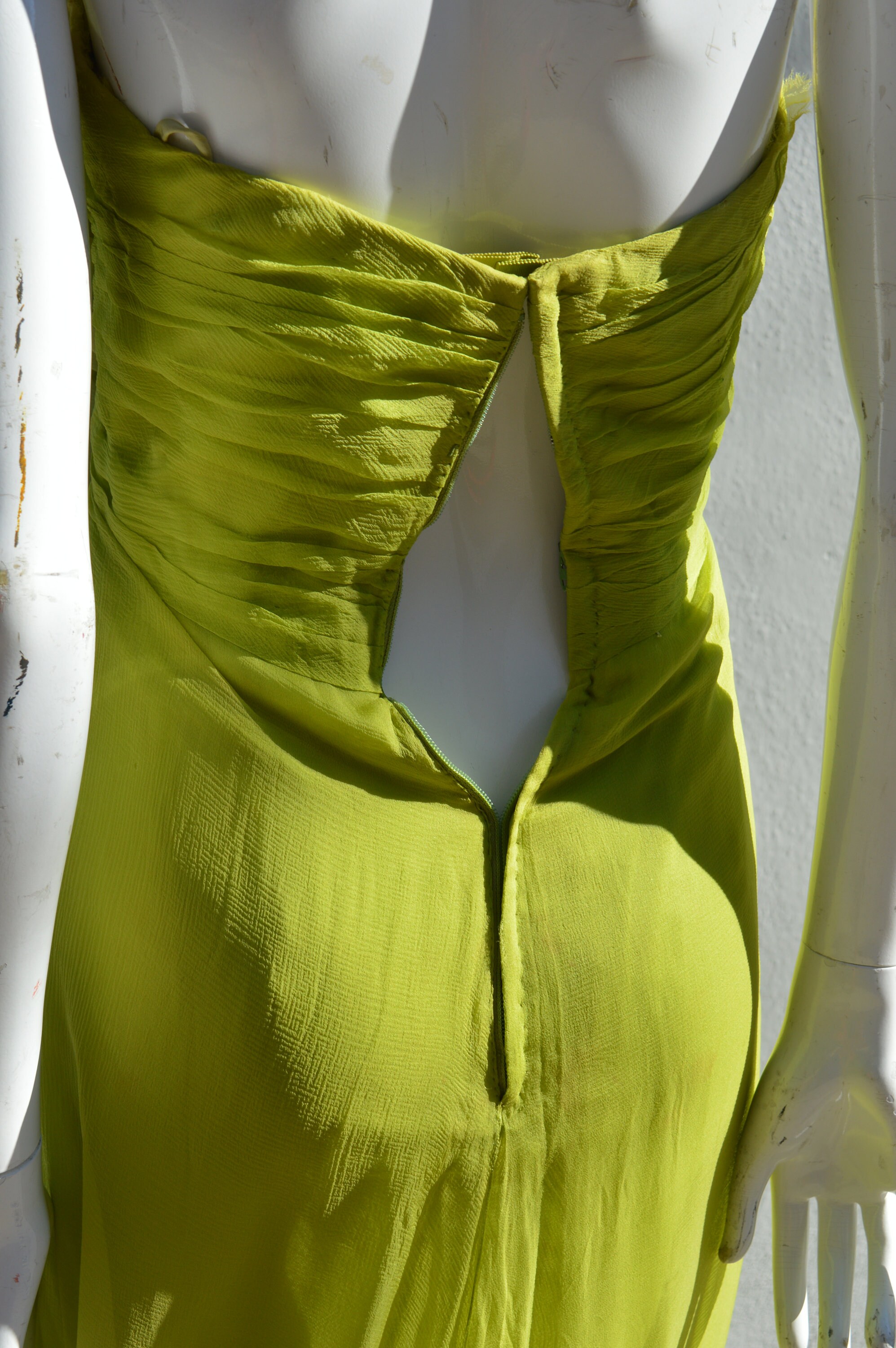 Vintage 50's JEAN LOUIS Dress Old Hollywood Silk Chiffon - Etsy