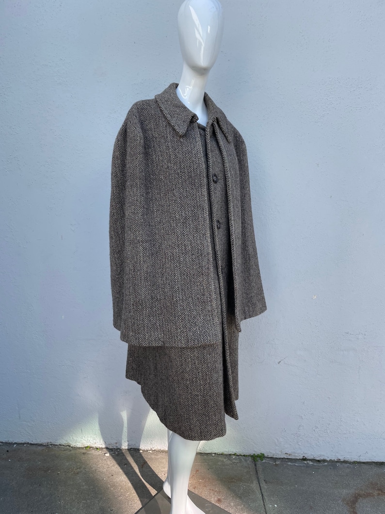 Vintage 40-60's MATSUZAKAYA Tonbi Coat Inverness Cape Japanese ...