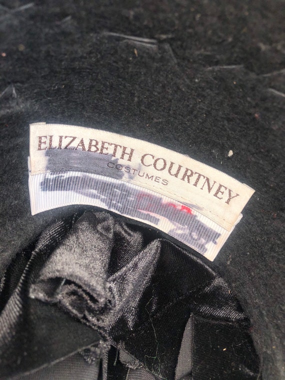 Vintage showgirl hat cap by Elizabeth Courtney HOLLYW… - Gem