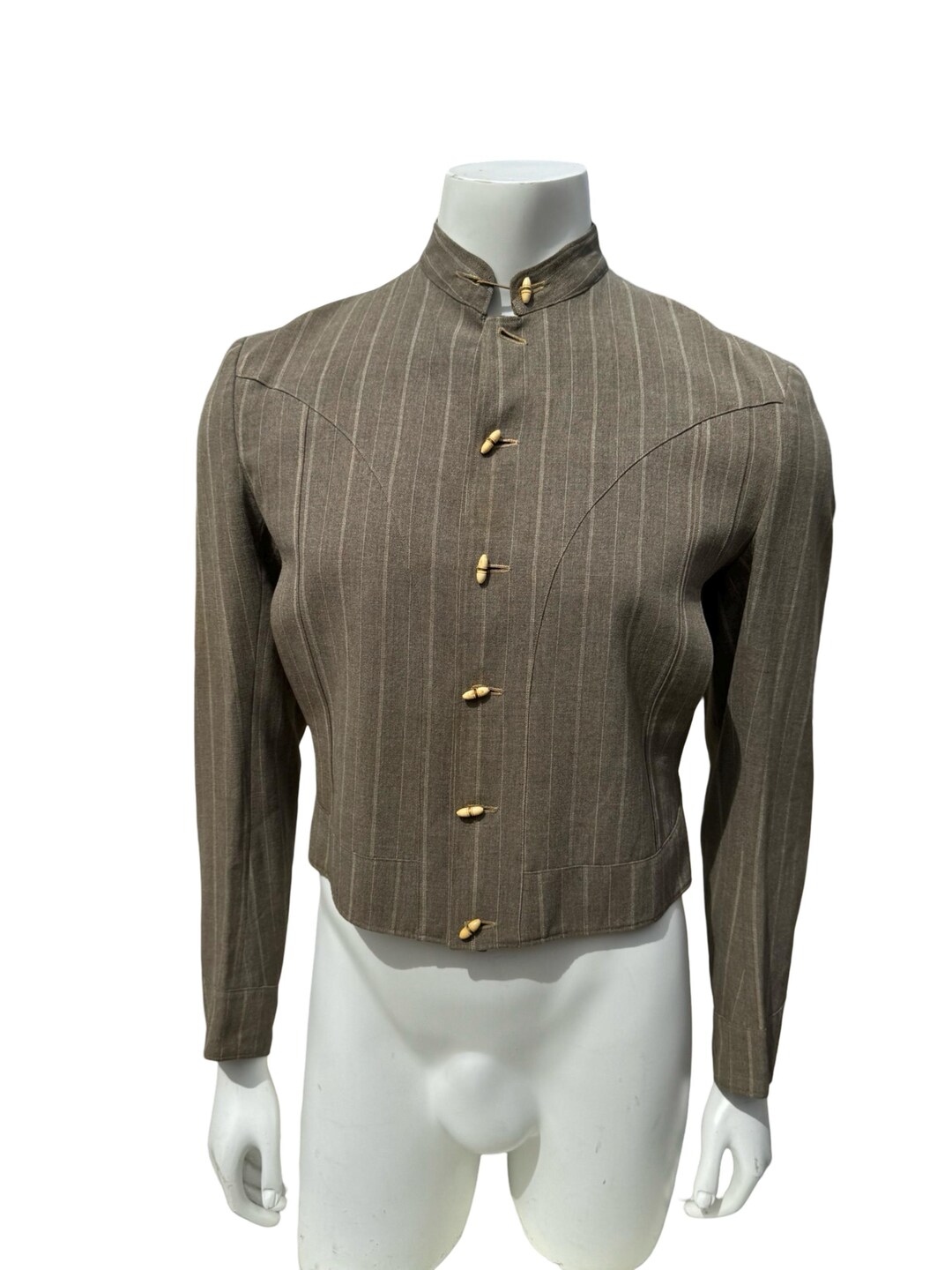 Vintage 60’s Mexican Charro Jacket Shirt Cropped Fitted Unisex Size M ...