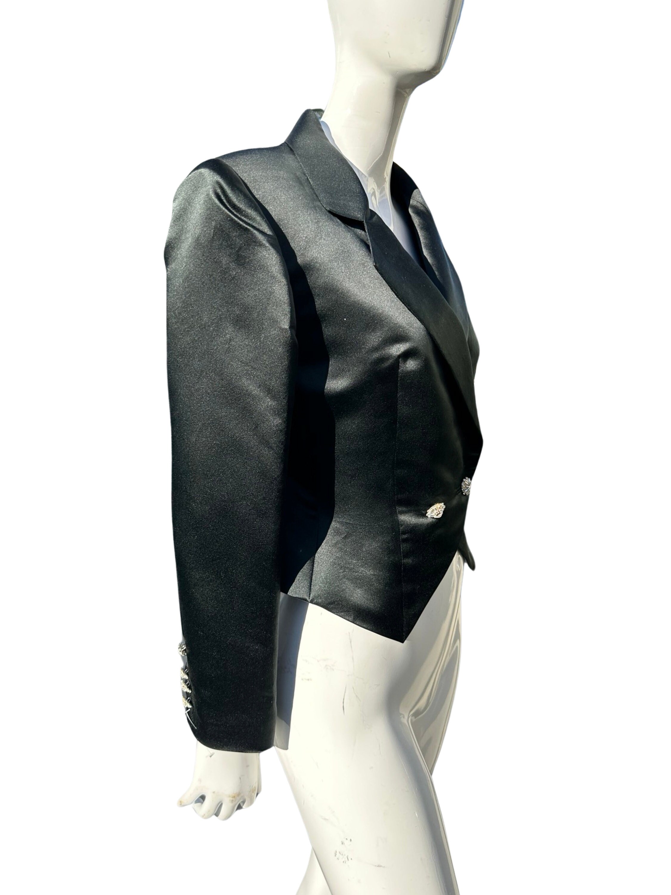 Vintage 60s SHERMAN’S Hong Kong Short Tuxedo Jacket Formal Gala Jacket ...