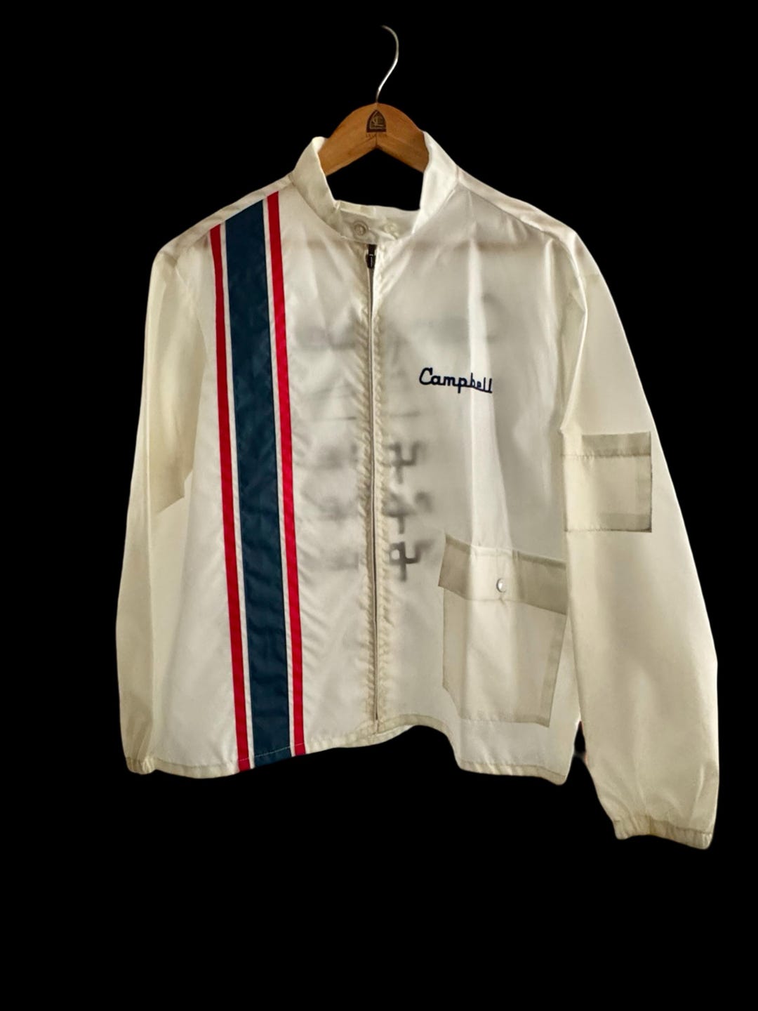 Vintage 70s Never Used NOS Swinster Nylon Racing Jacket for Campbell ...