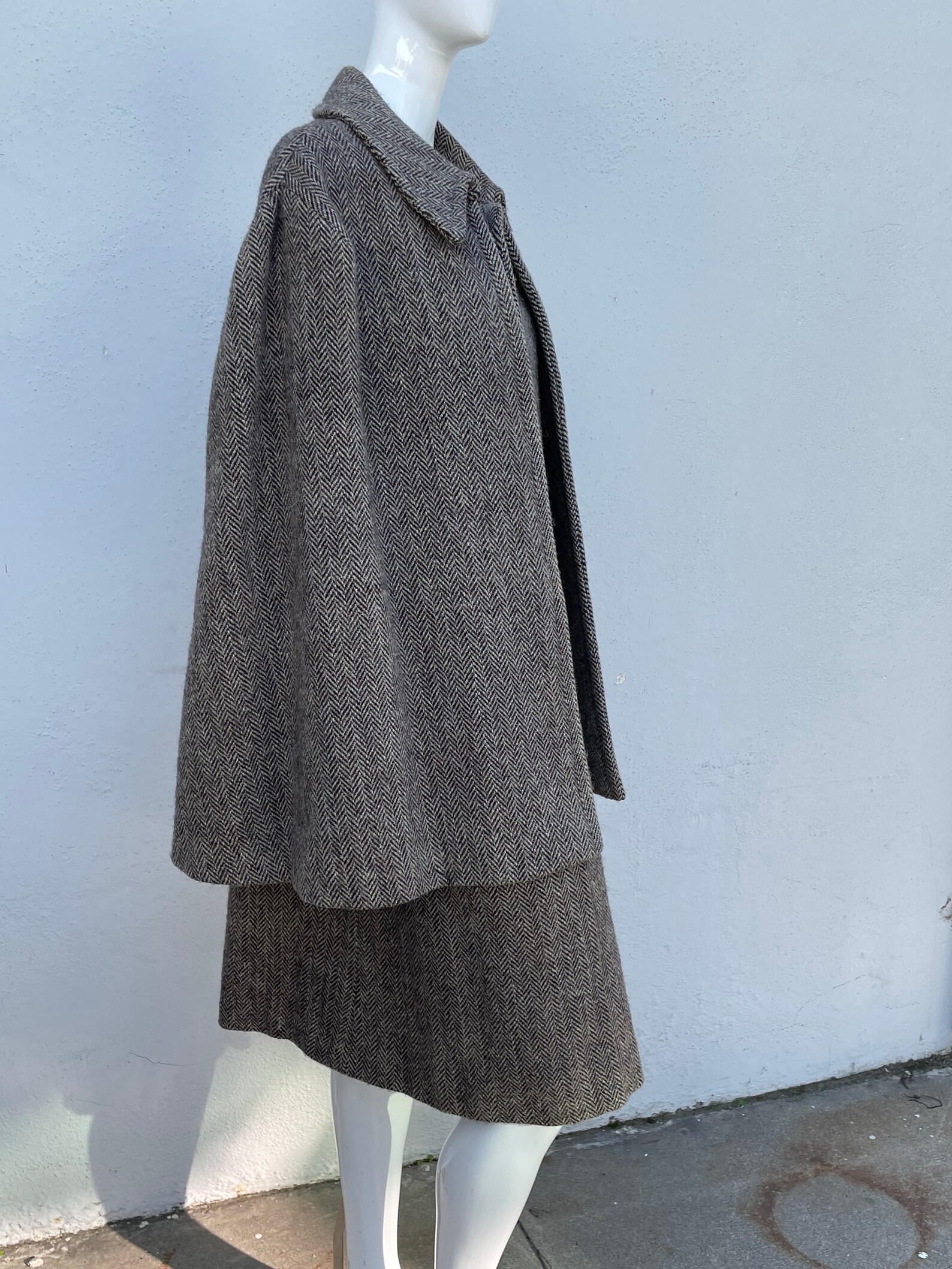 Vintage 40-60's MATSUZAKAYA Tonbi Coat Inverness Cape Japanese ...