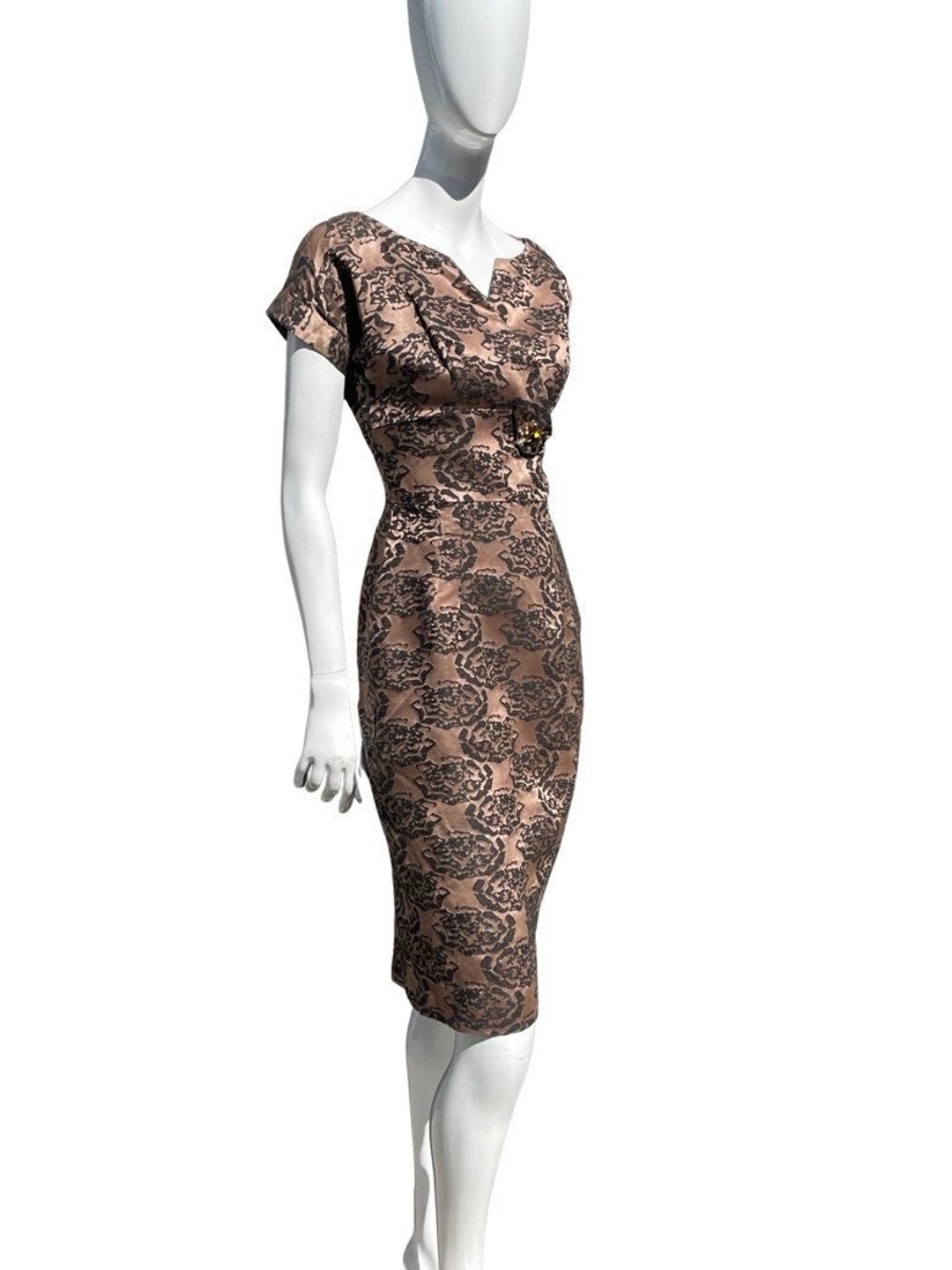 Vintage 50s Novelty Print Dress: JERELL Jr New York, Size M - Etsy