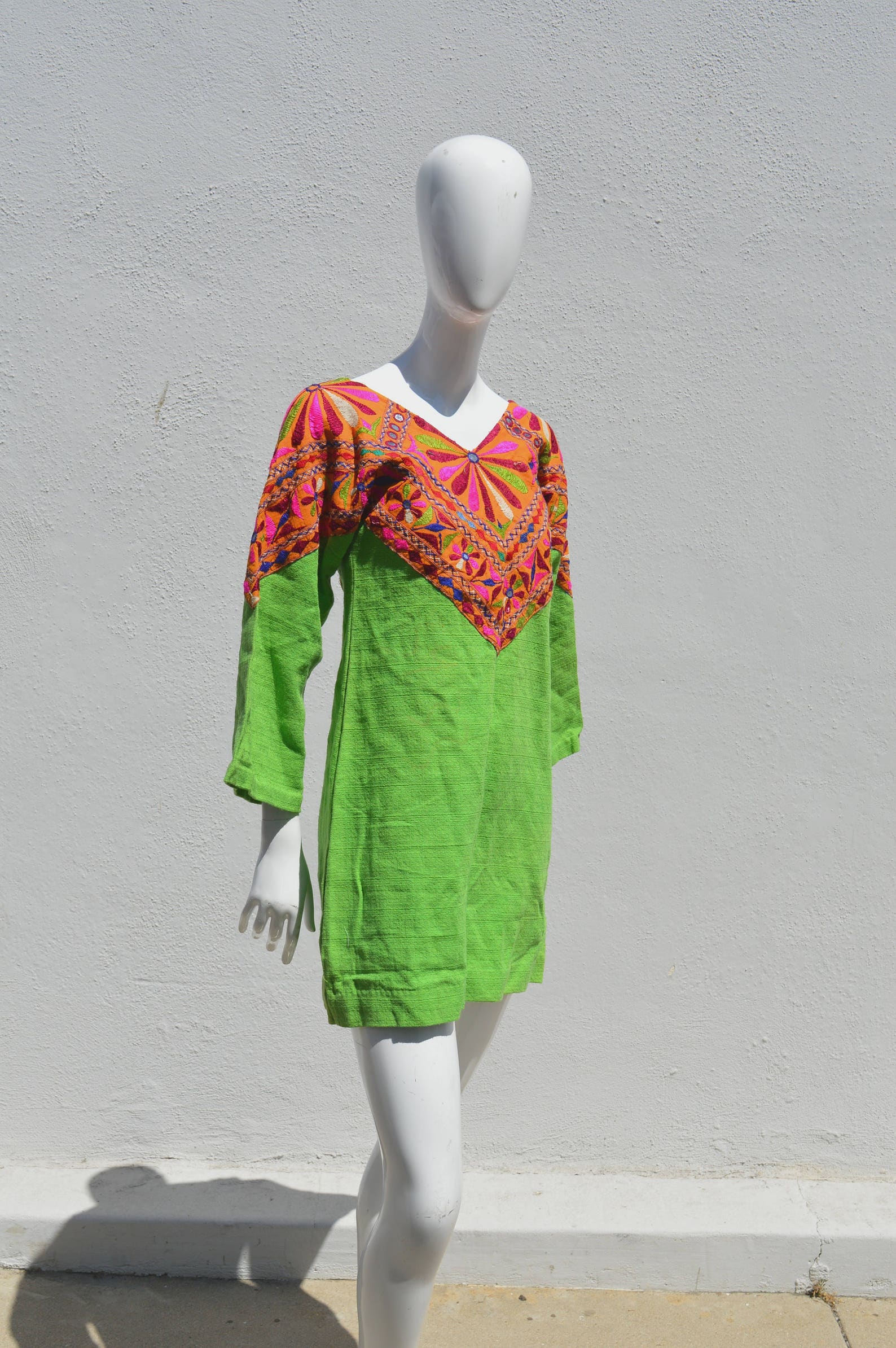 Vintage 70's Hippie Indian Dress RAJ OF INDIA Mini Dress - Etsy