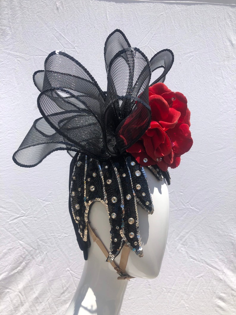 Vintage Showgirl Hat Cap by Elizabeth Courtney HOLLYWOOD Costumes ...
