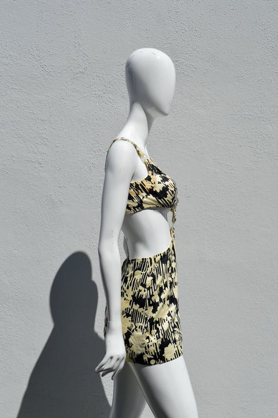 Vintage 70's poolside bathing suit MOD extra small sw… - Gem