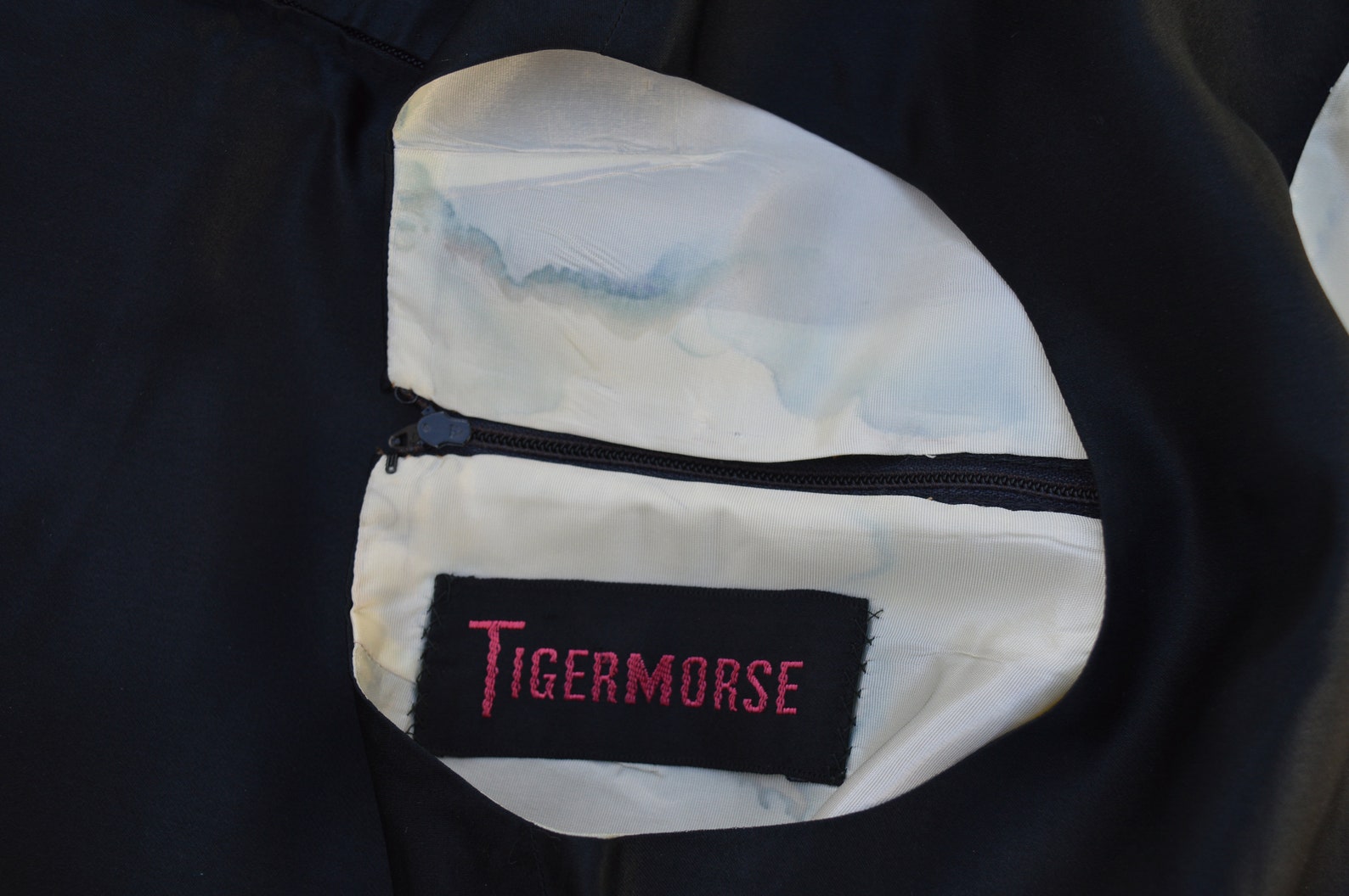 Vintage 60's TIGER MORSE Dress Iconic RARE Silk Dress Mod Classic ...