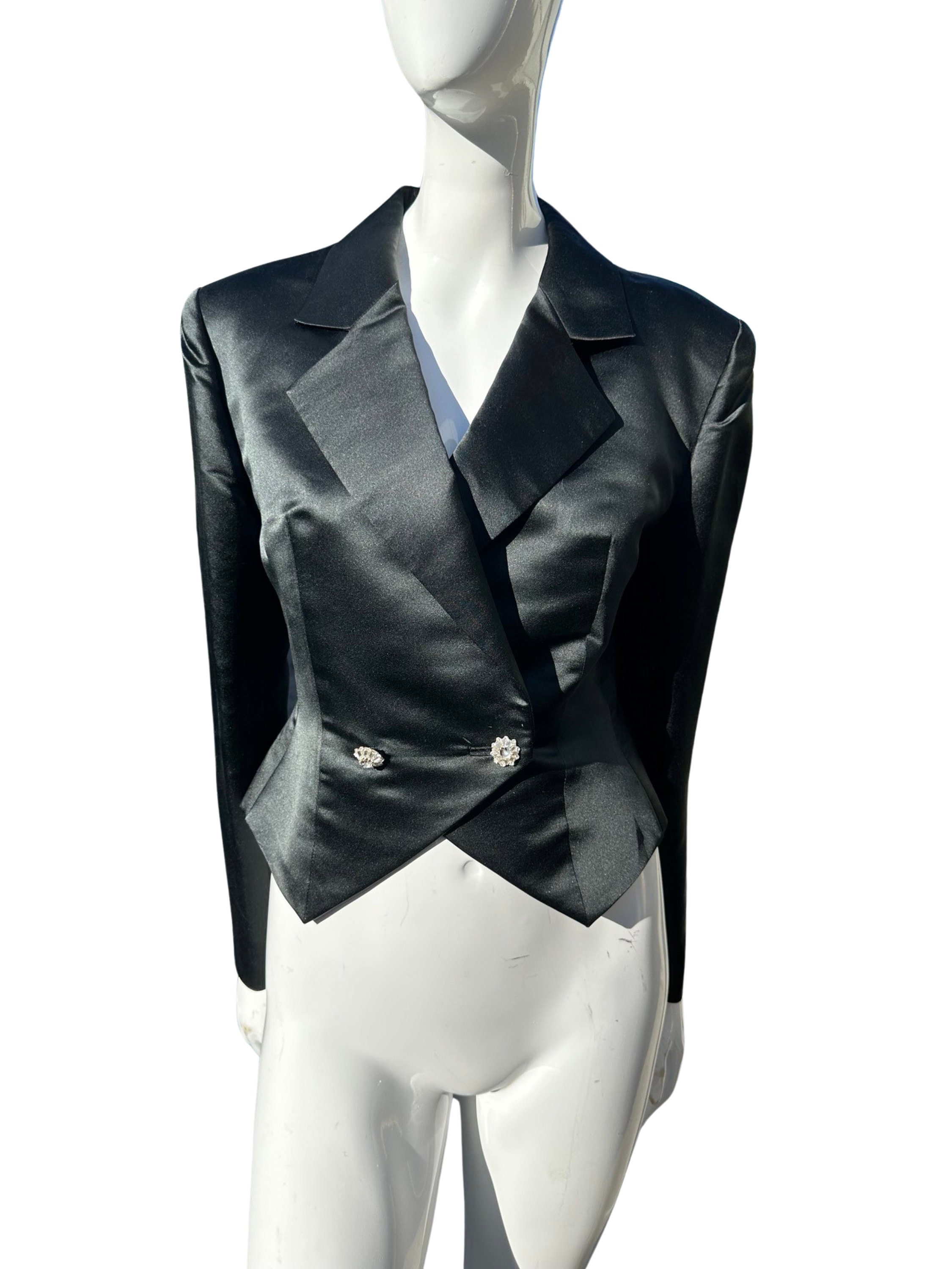 Vintage 60s SHERMAN’S Hong Kong Short Tuxedo Jacket Formal Gala Jacket ...
