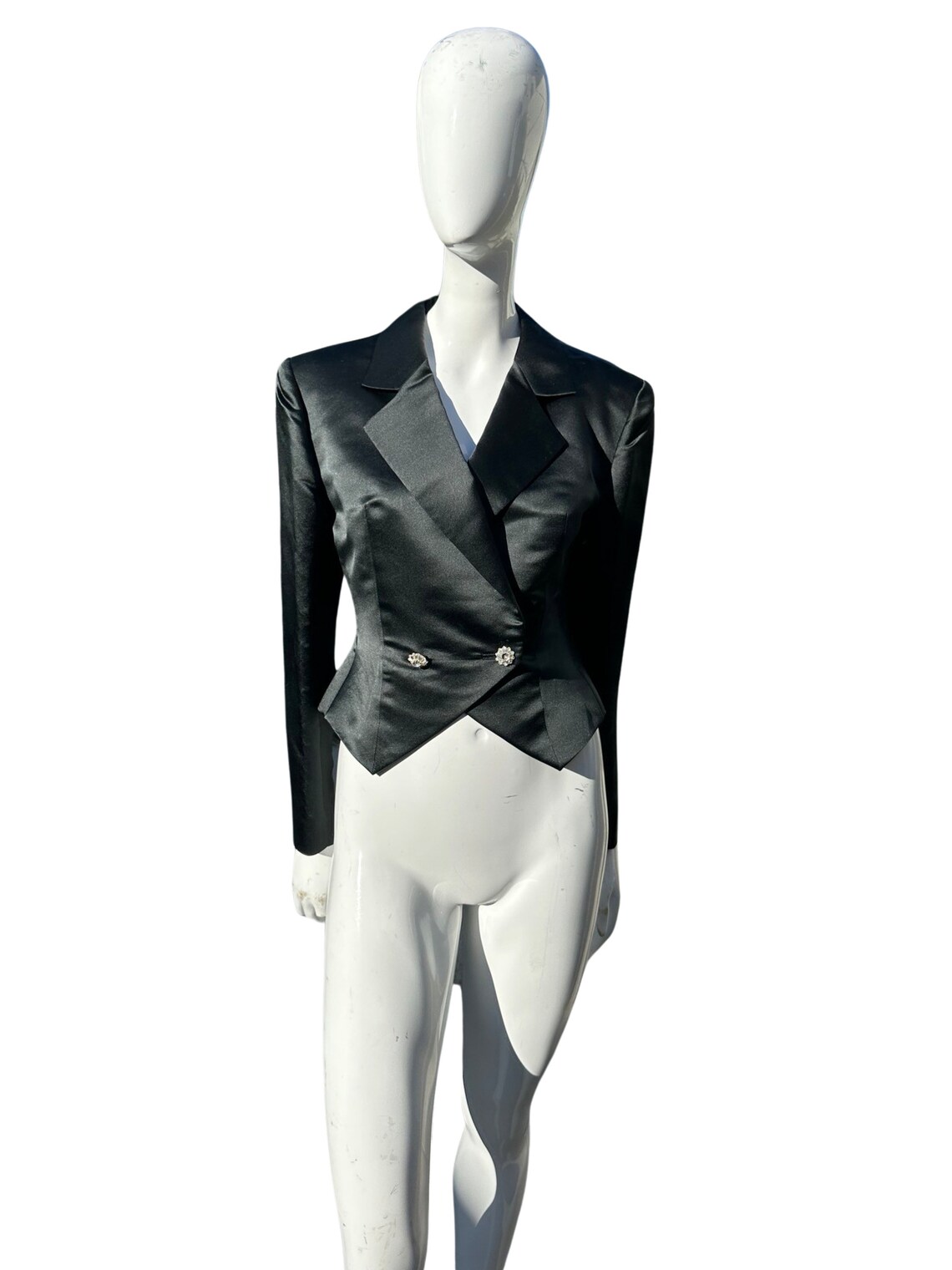 Vintage 60s SHERMAN’S Hong Kong Short Tuxedo Jacket Formal Gala Jacket ...