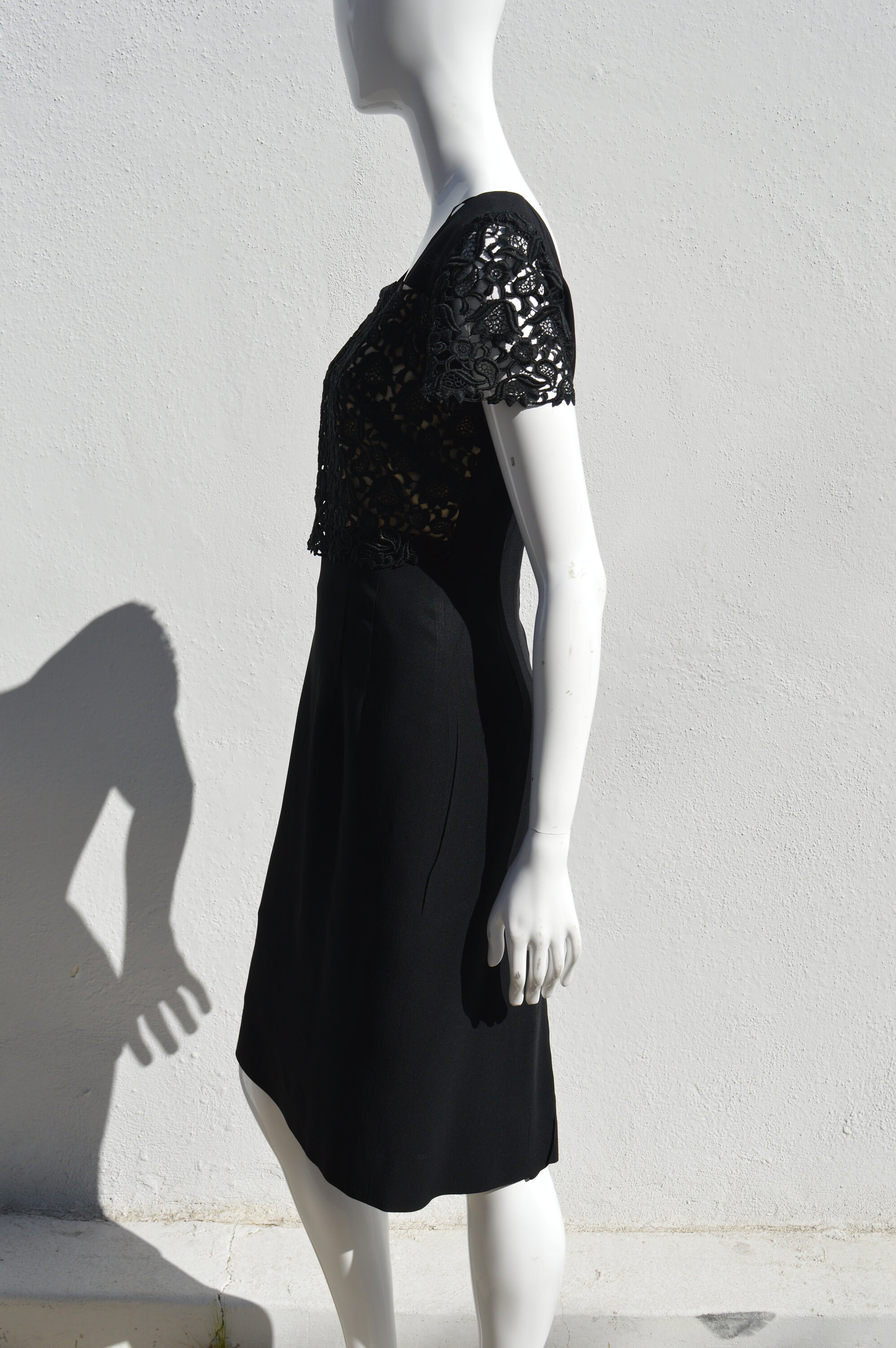 Vintage 50's EDITH FLAGG California exquisite glam dress | Etsy