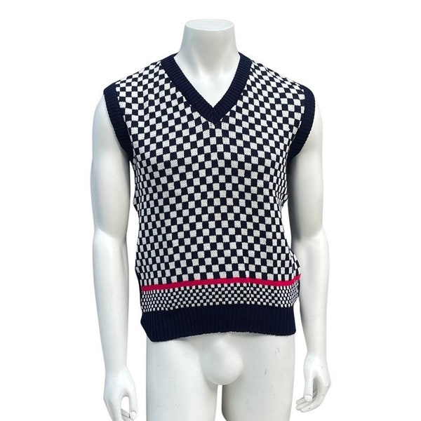 Checkered Vest - Etsy