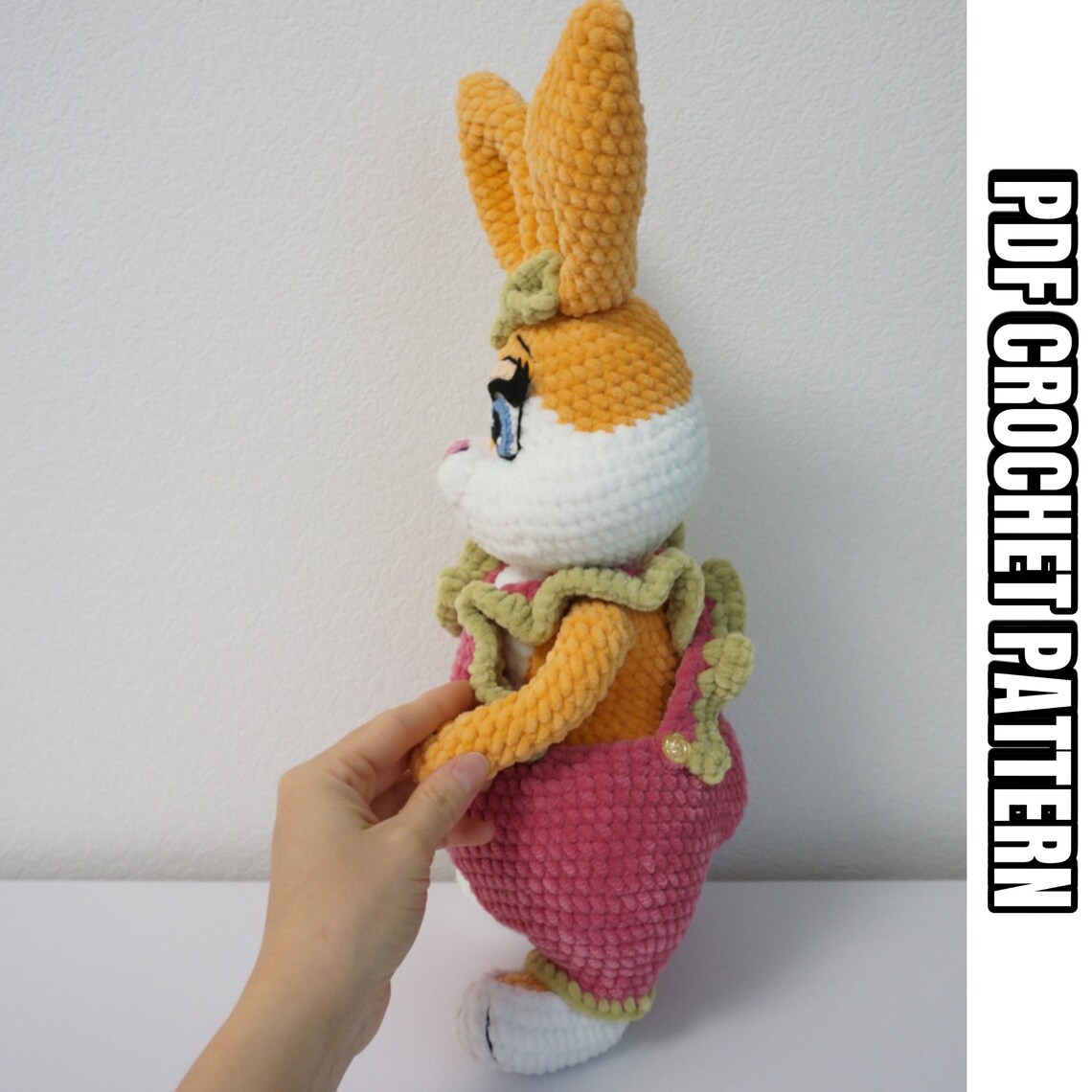 Crochet Hare Pattern / Amigurumi Pattern PDF / English Crochet Hare ...