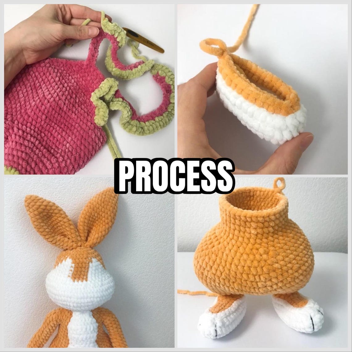 Crochet Hare Pattern / Amigurumi Pattern PDF / English Crochet Hare ...