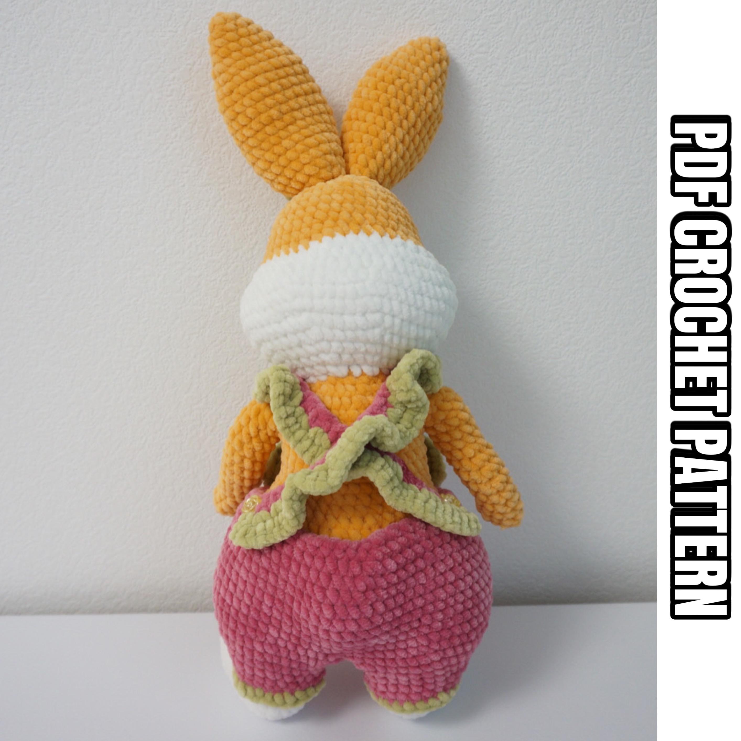Crochet Hare Pattern / Amigurumi Pattern PDF / English Crochet Hare ...