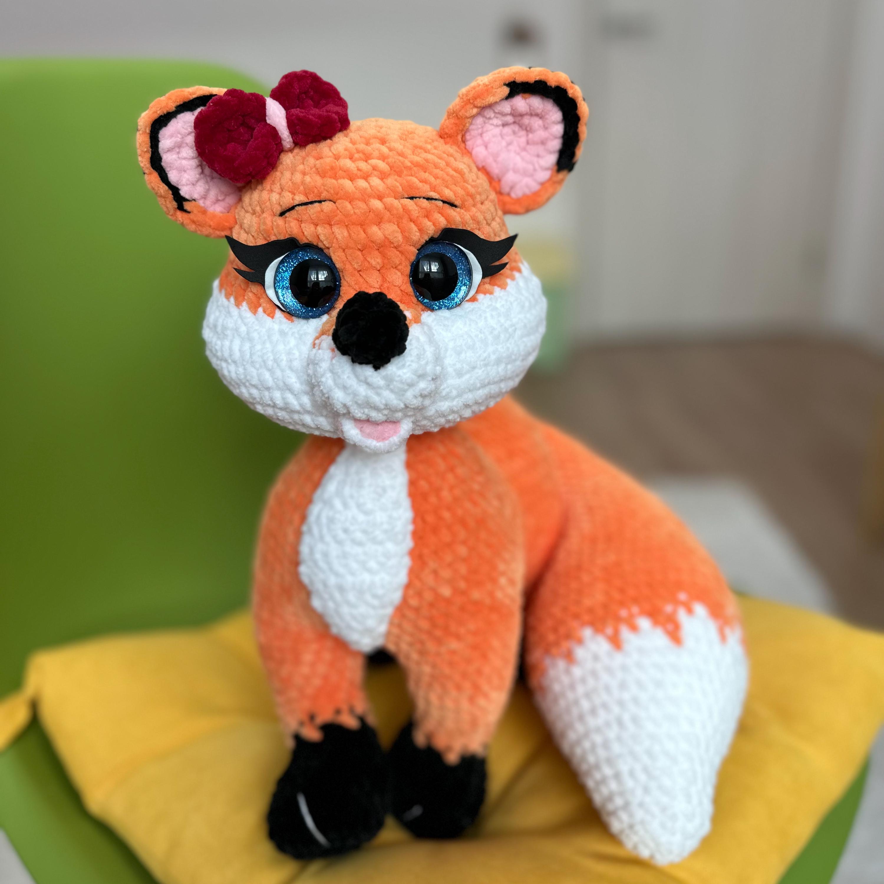 Crochet Fox Pattern / Amigurumi Pattern PDF / English Crochet Fox ...