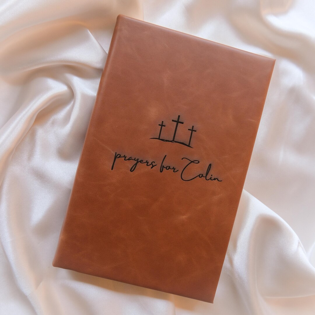 Custom Engraved Prayer Journal - Prayers for Custom Name - Personalized ...