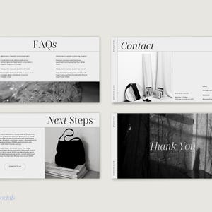 Minimalist Service Guide Template | Editable Canva Business Welcome ...