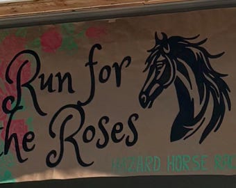 Custom Hand Painted Event Banner, Hand Painted Birthday Banner, Custom ...