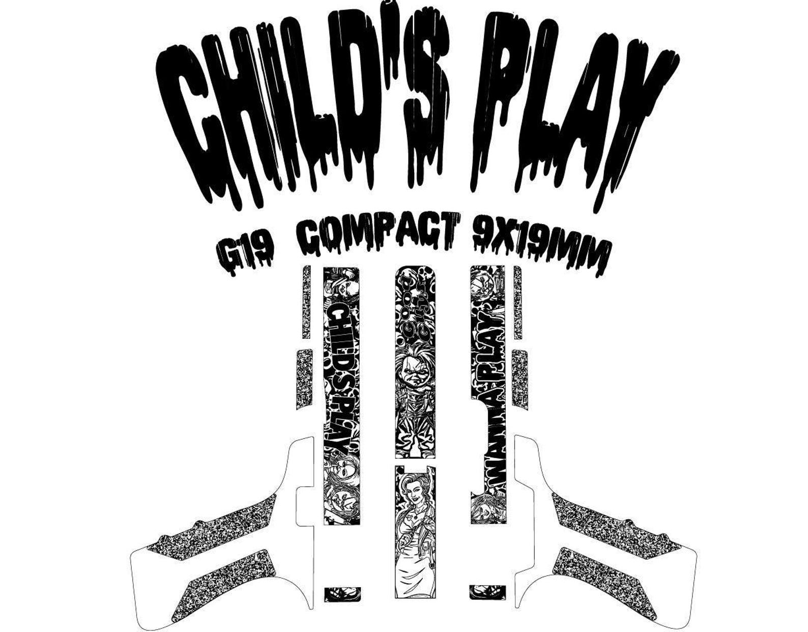 G19 Child's Play Design- Template for Engraving (made by ...