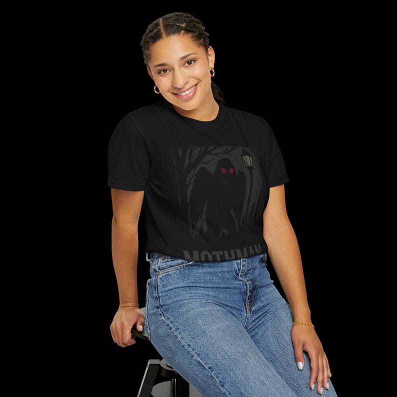 Mothman is My Homie SVG + PNG Bundle | Funny Cryptid Graphic | Red Eyes ...