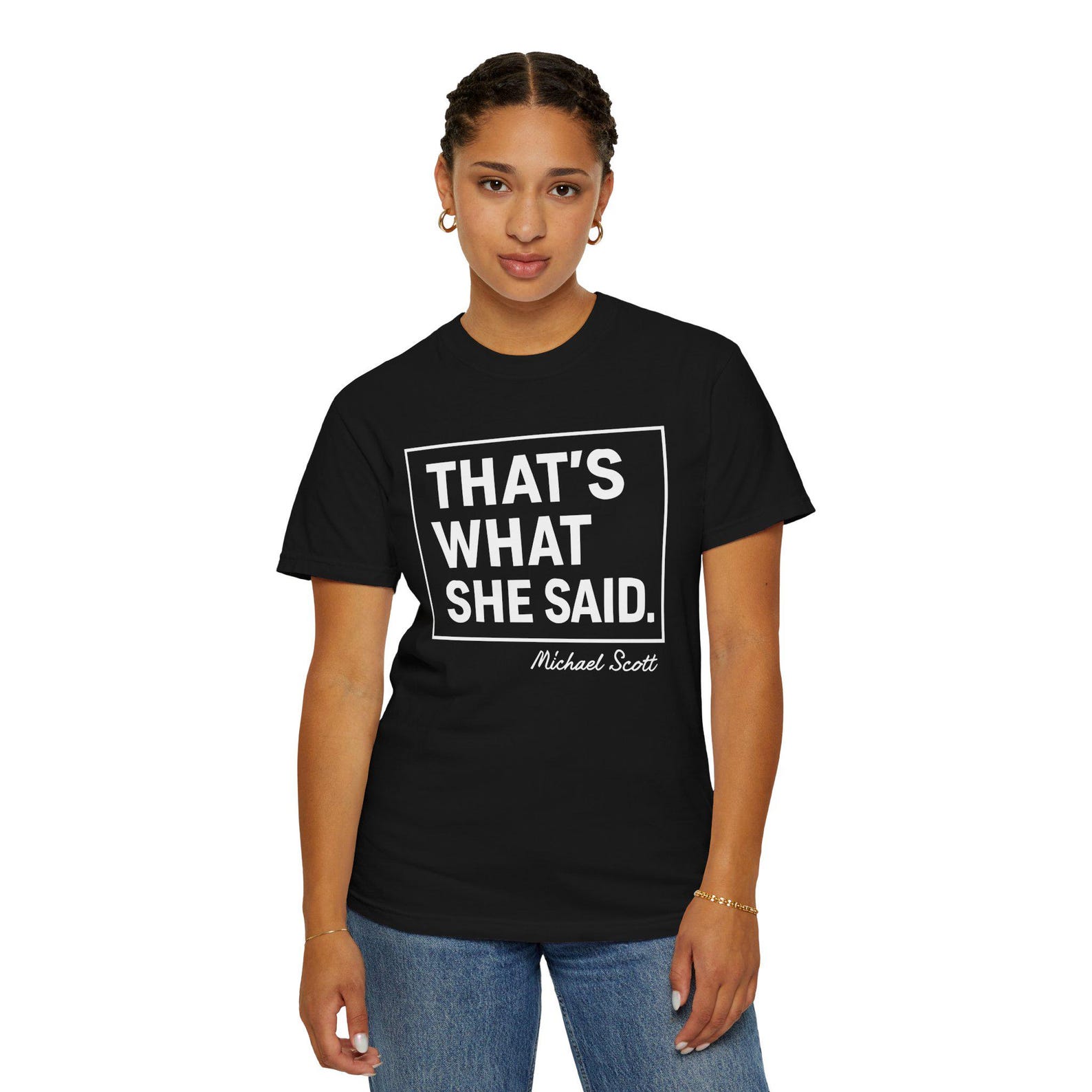 That's What She Said Shirt: the Office Michael Scott Meme Tee - Etsy