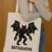 Batsquatch Vector Art: Cryptid Bat Monster Clipart (digital Download ...