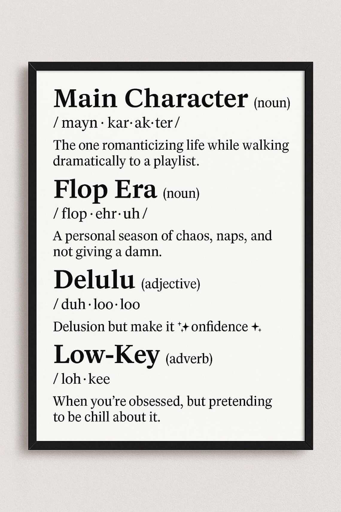 Gen Z Dictionary Definitions SVG PNG Bundle: Funny Meme Designs - Etsy
