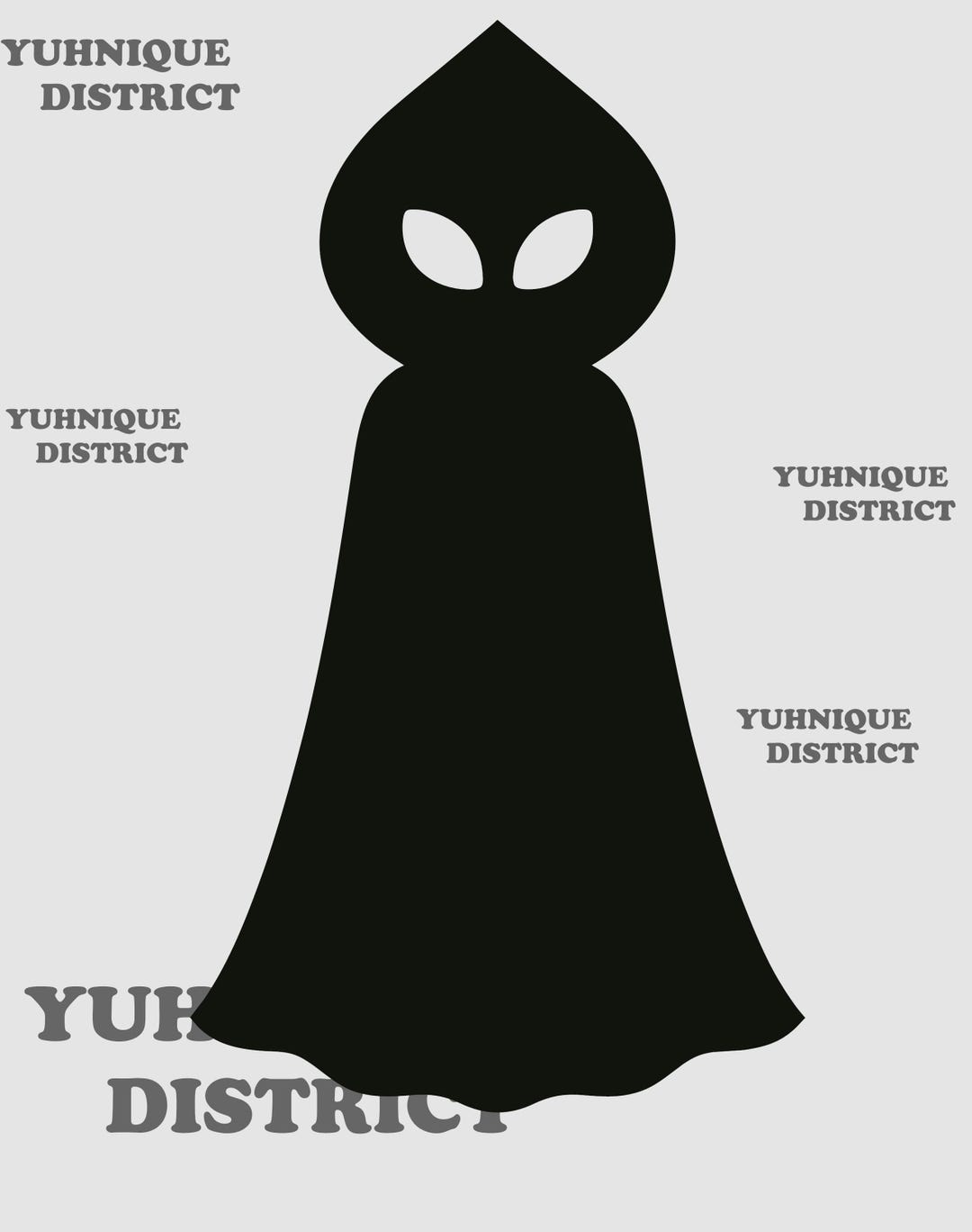 Flatwoods Monster SVG | Alien Cryptid PNG | Retro UFO Horror Clipart ...