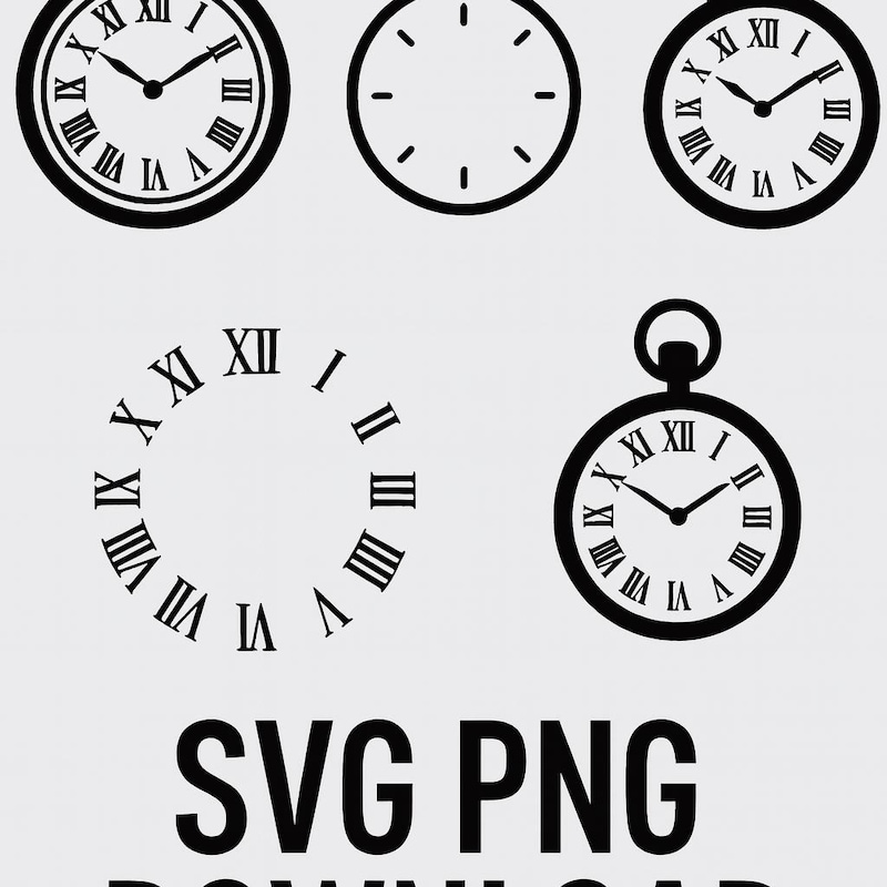 Pocket Watch Svg - Etsy