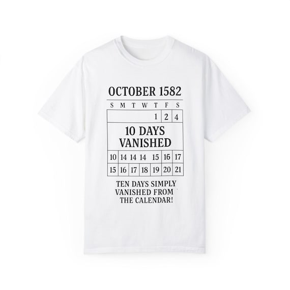 The Month October 1582