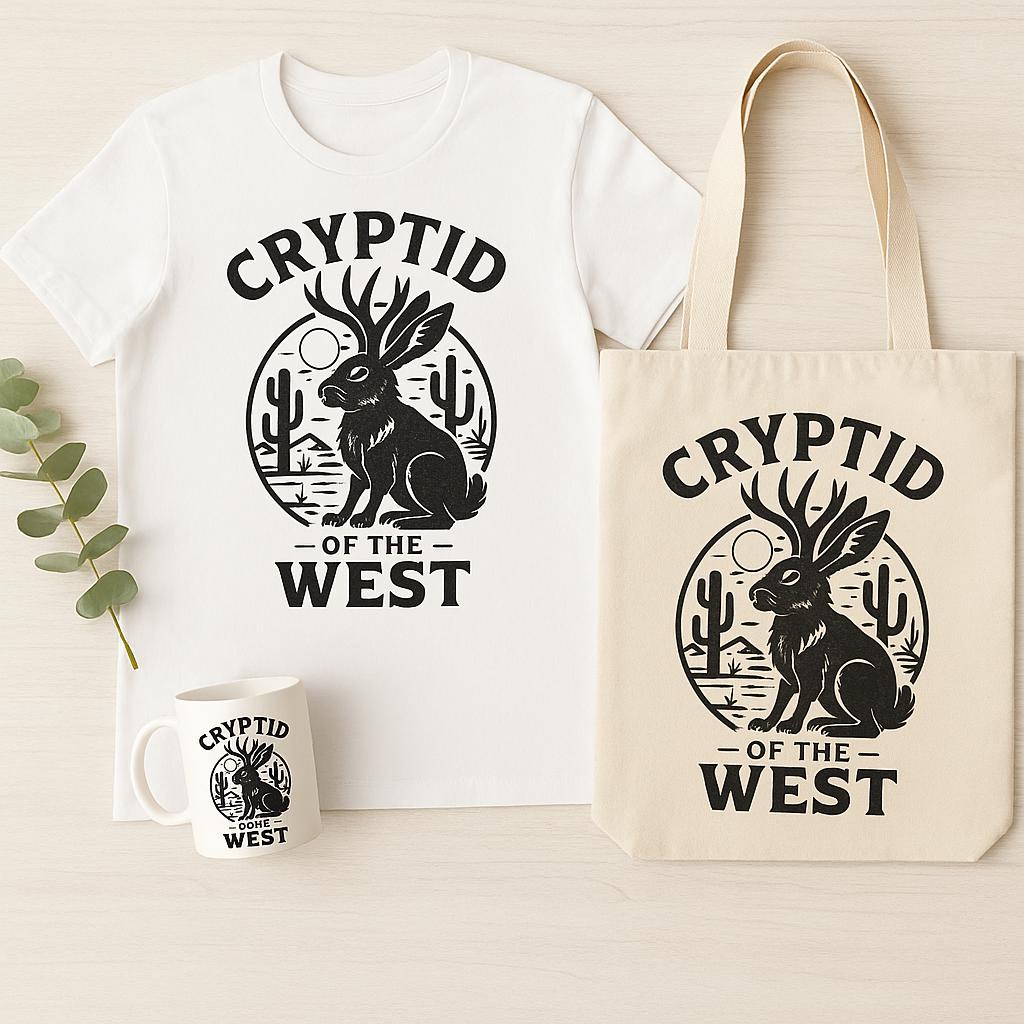 Vintage Jackalope Graphic: Desert Cryptid Art - PNG SVG PDF - Etsy
