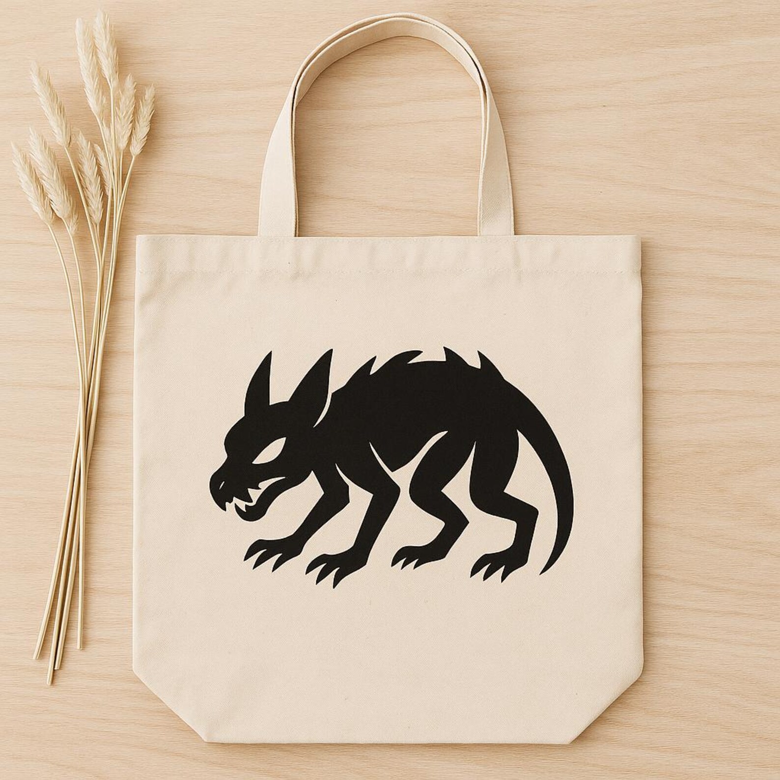 Chupacabra Vector Graphic: Cryptid Monster Clipart (SVG, PNG Digital ...