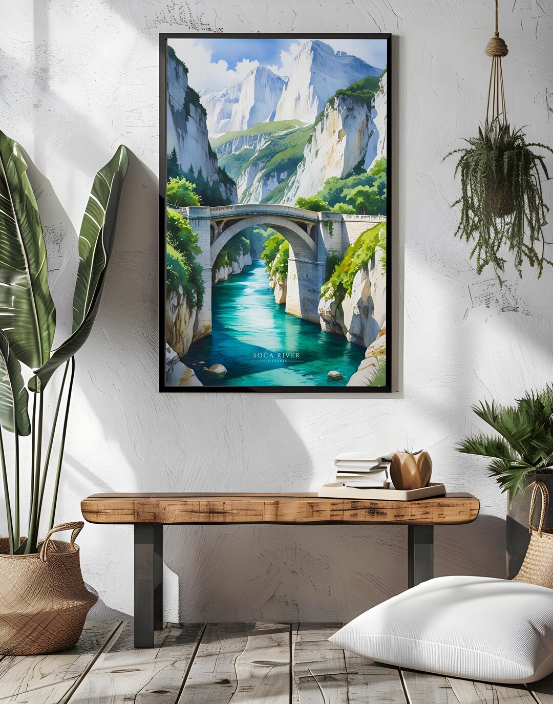 Soca River Slovenia, Nature Art, Scenic Wall Print, Scenery Print ...