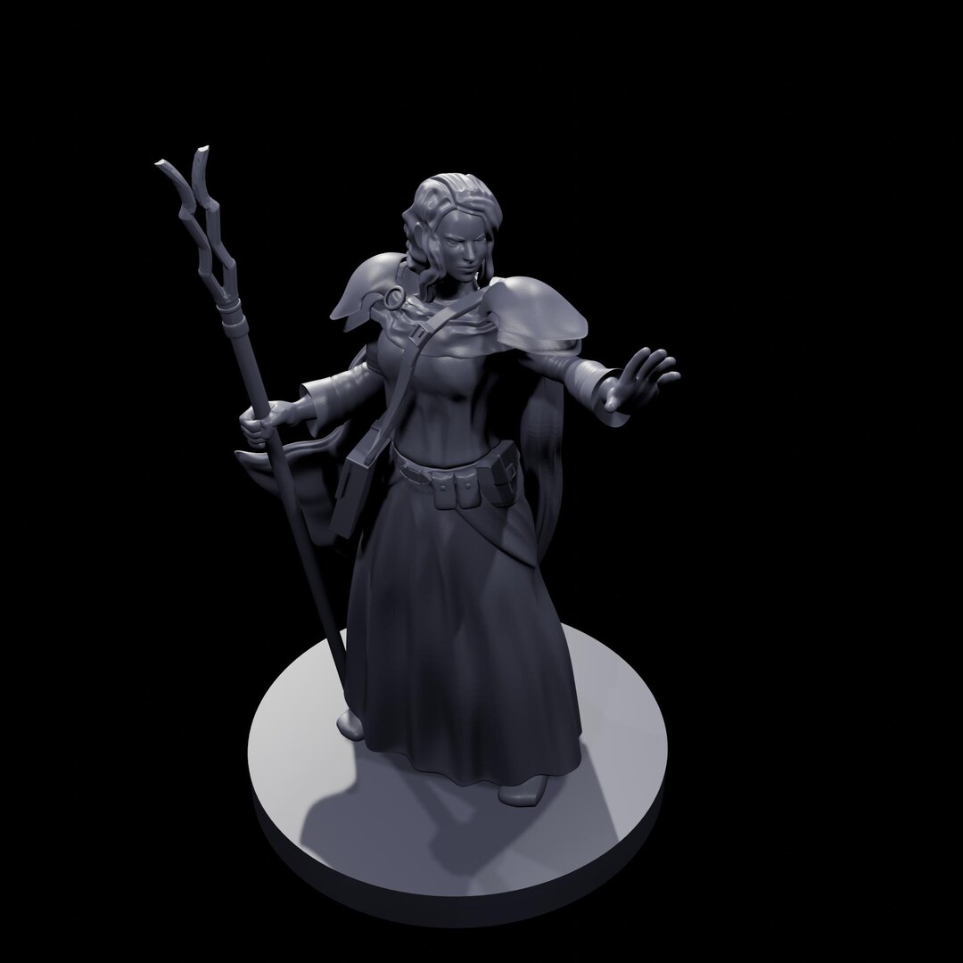 Human Female Abjurer Wizard - Etsy