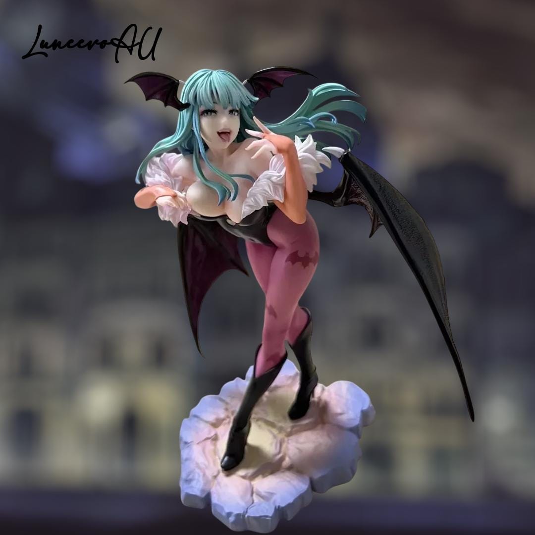 Anime Demon Warrior - Morrigan Aensland Anime PVC Figure - Gift for ...