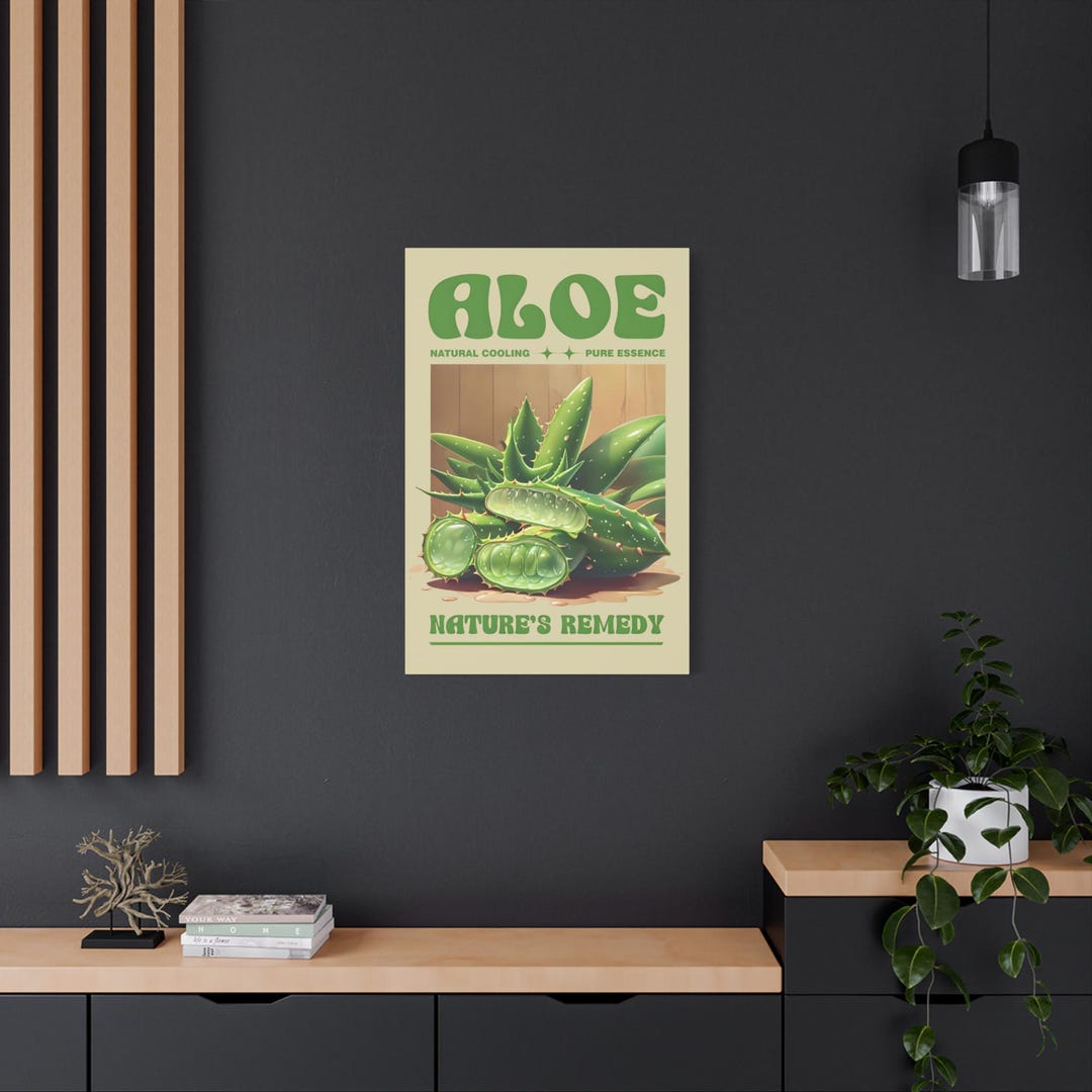 Vibrant Anime Aloe Vera Print - Perfect for Plant Enthusiasts! - Etsy