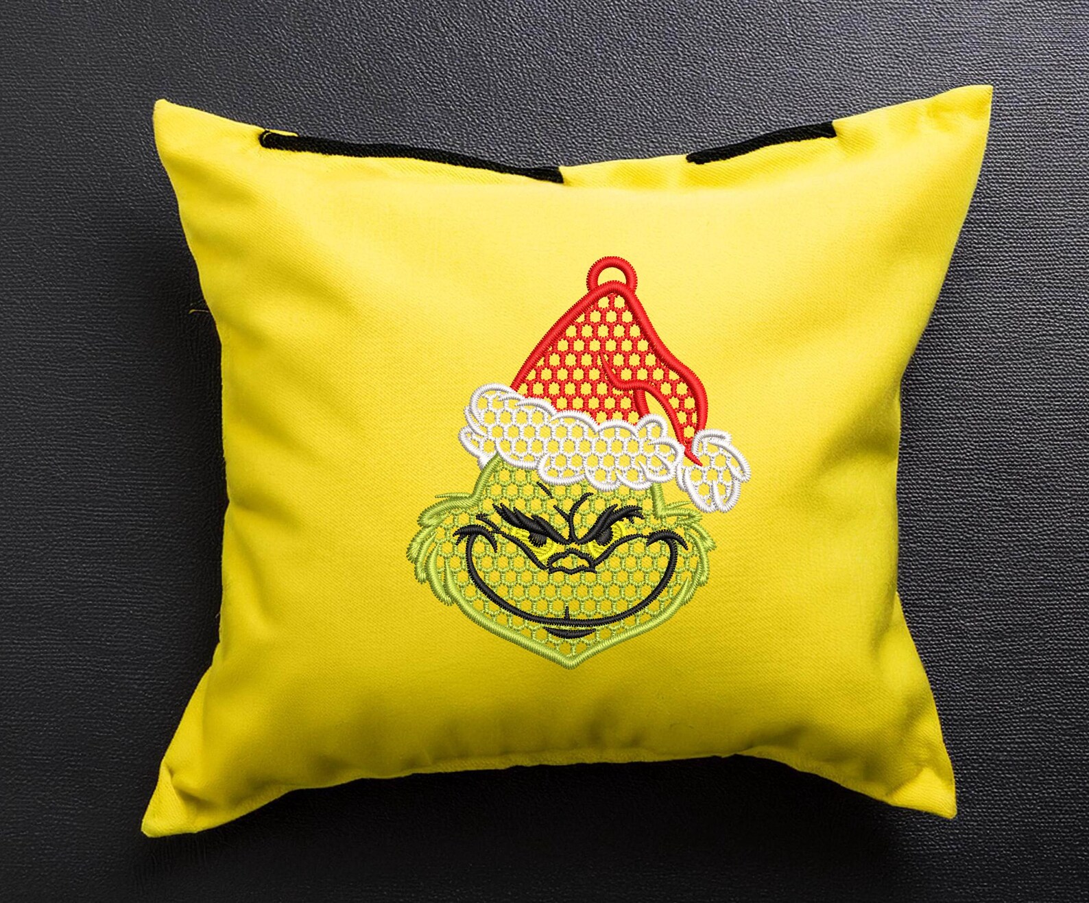 FSL Christmas Grinch Ornament and Grinch Earrings Embroidery Design, 3 ...