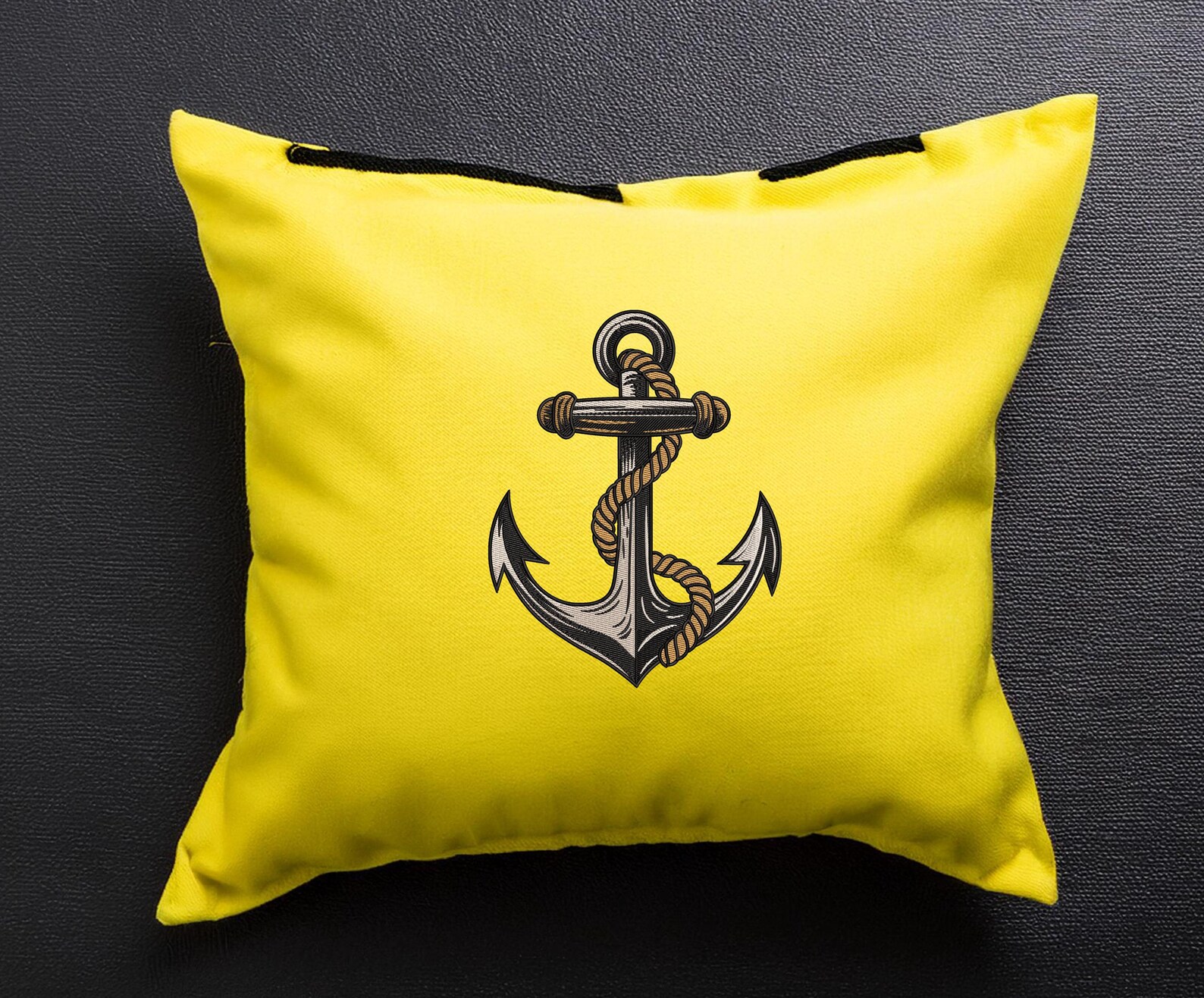 Ship Anchor With Rope Embroidery Design Onni, Machine Embroidery Sea ...