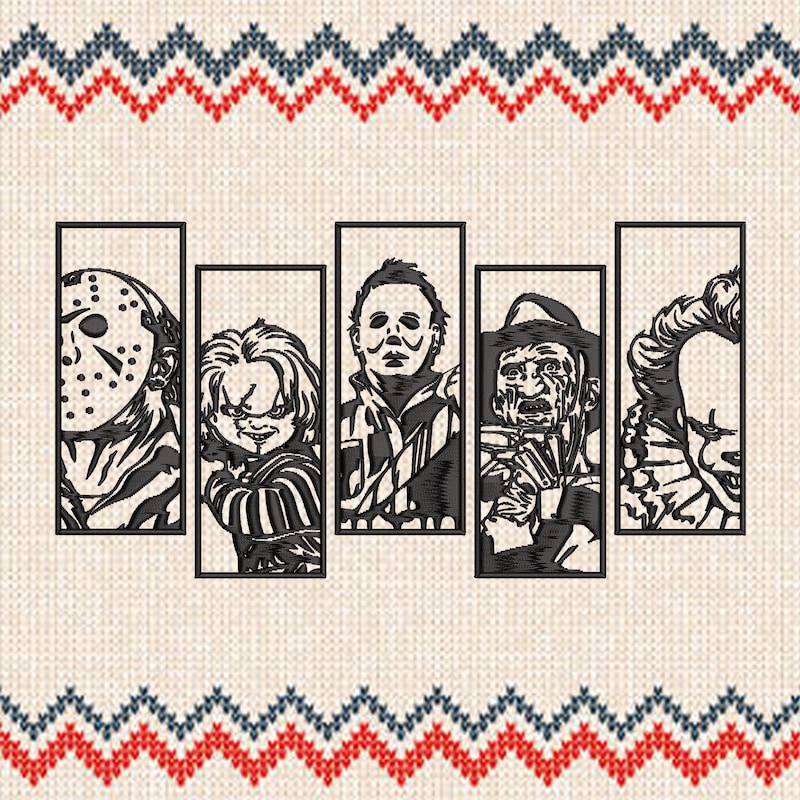 Movie Embroidery - Etsy