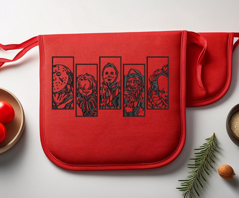 Halloween Horror Embroidery Design Cute,horror Movie Embroidery,horror ...