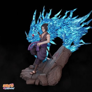 Sasuke Kirin Naruto STL File | High Quality 3D Model for 3D Printing ...