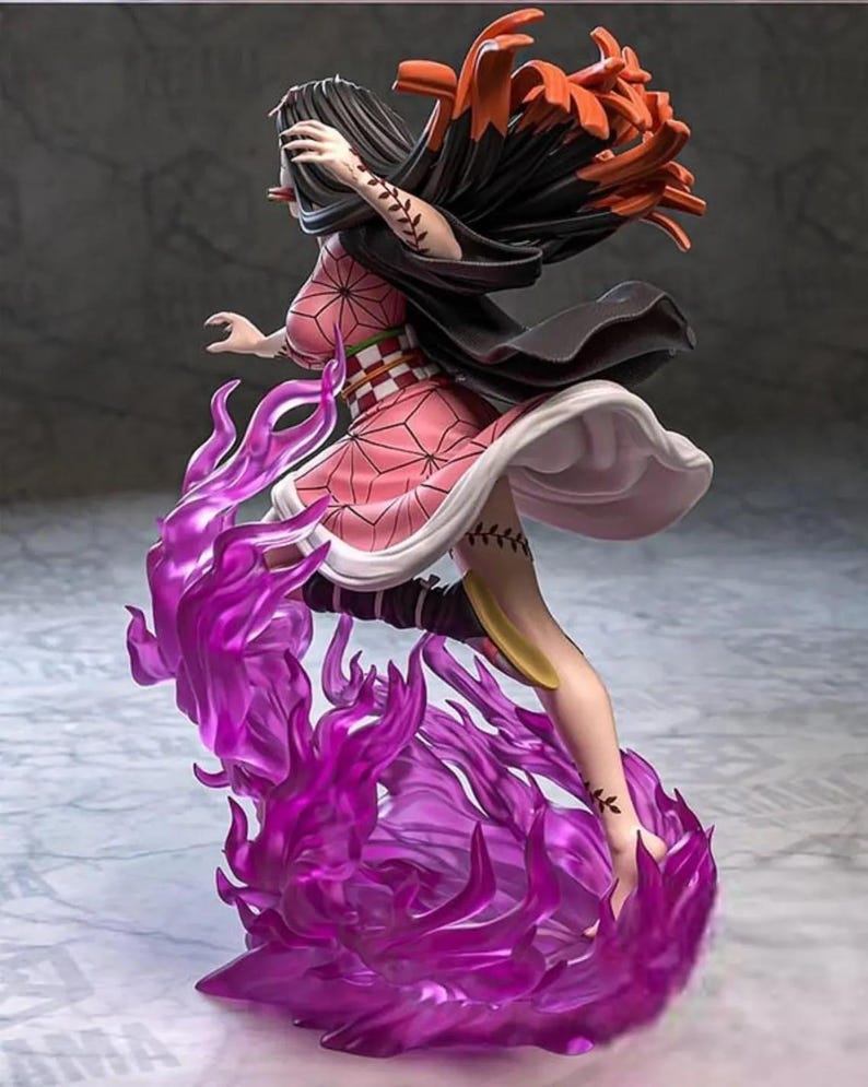 Nezuko Demon Slayer STL File for 3D Printing High Quality 3D Model ...