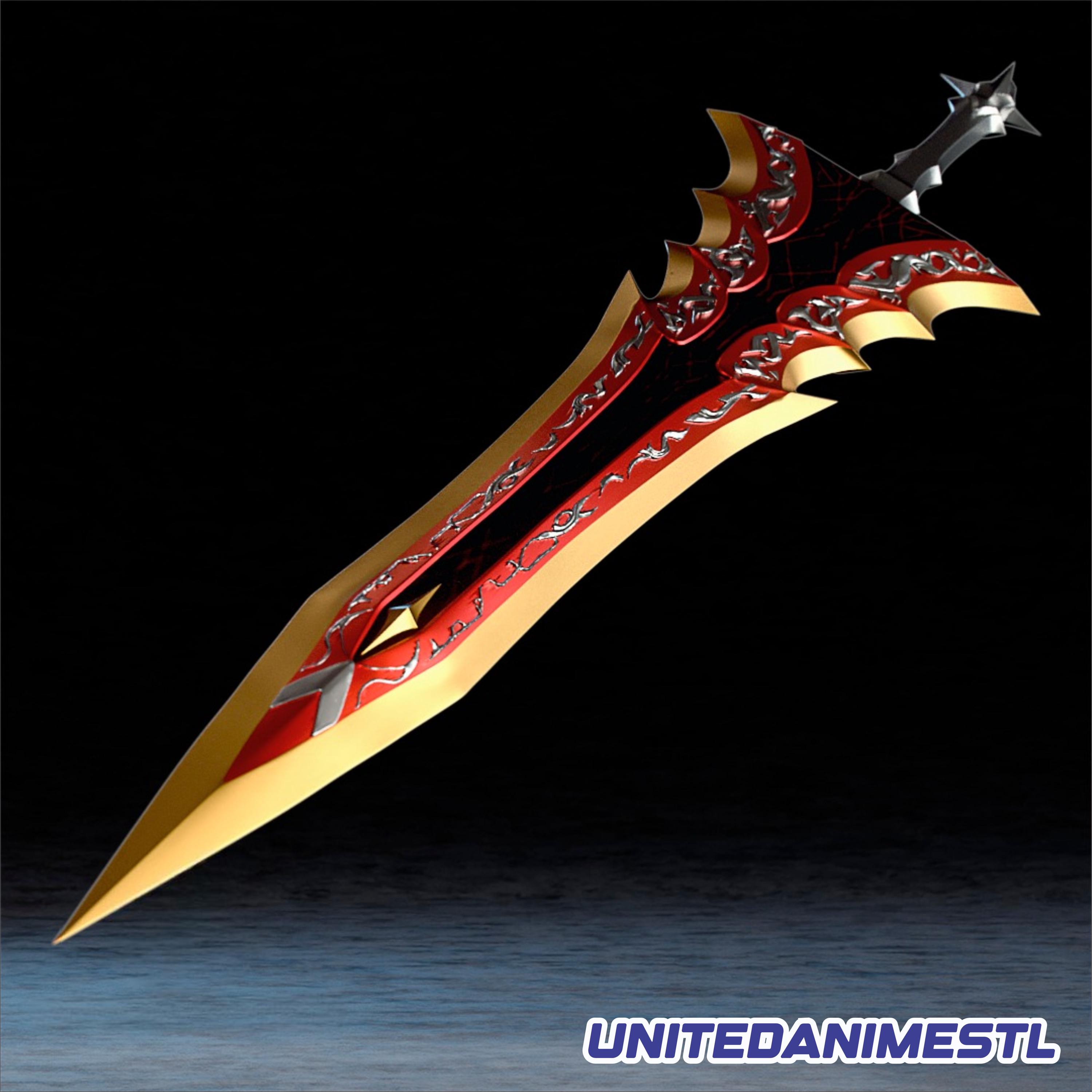 Igris Sword STL File for 3D Printing | High Quality Digitally Printable ...